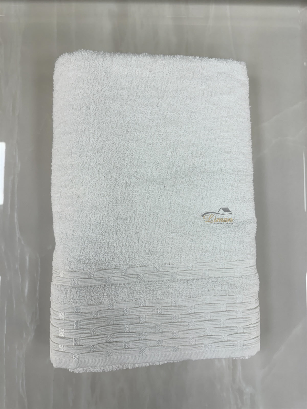 Ipekce Rabel 70 x 140 cm Havlu Ekru – LimanOnline.com - Liman Home Decor