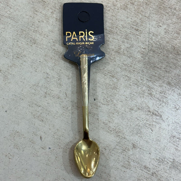Paris Theelepel Goud 6 Delig – LimanOnline.com - Liman Home Decor